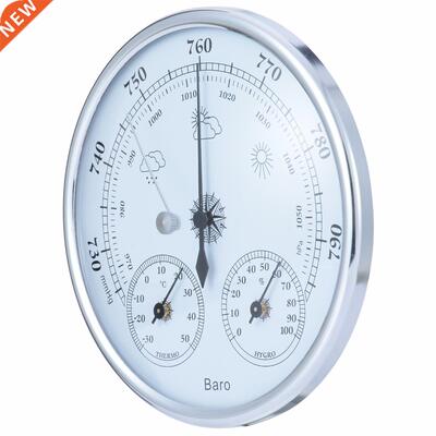 3 IN 1 Wall Mounted Barometer HouseThermometer Hygrometer Ha