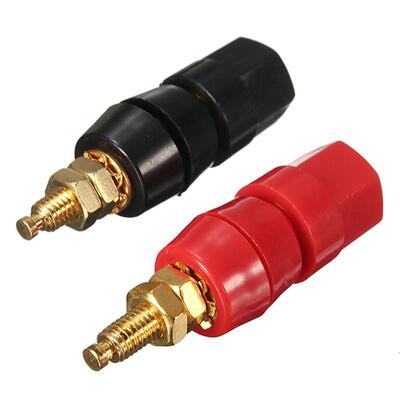 2X Electrical Equipment Supplies Insulated Binding Post Audi
