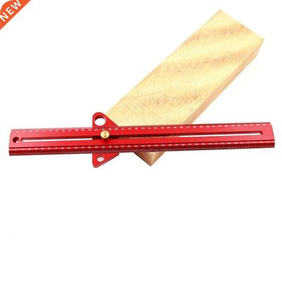 Luxury Angle Scribe Woodworking Scribing Line Ruler Multifun