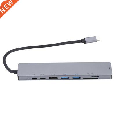New 8-In-1 USB C Hub Type C To HDMI-compatible RJ45 Ethernet