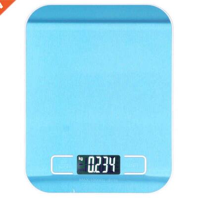 Digital Kitchen Scale Food Weight Scale Blue with Timing Fun