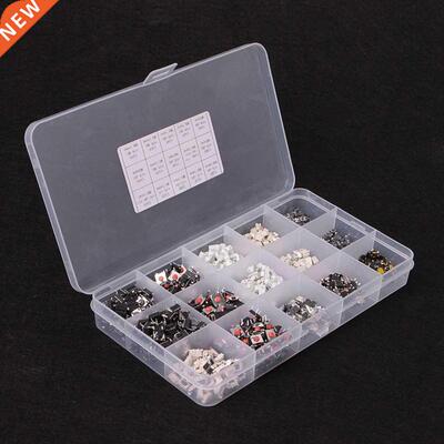 750 Pcs 15 Value Tactile Push Button Switch Micro Switch Mom