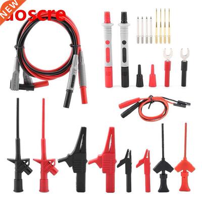 24Pcs P100E Multifunction Replaceable Multimeter Probe Test
