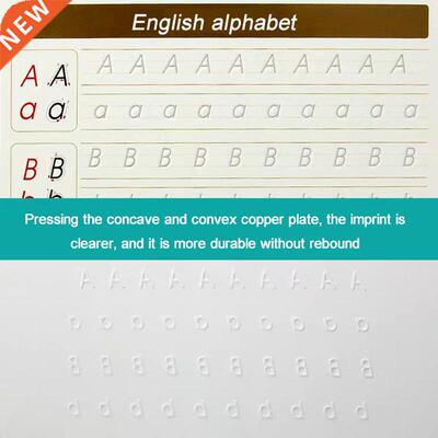English Alphabet Copybook for Calligraphy Books for Kids Wor