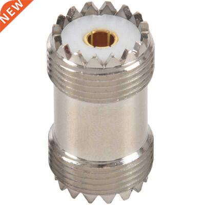 2-Pack PL-259 UHF Female to UHF Female Coax Cable Adapter S0