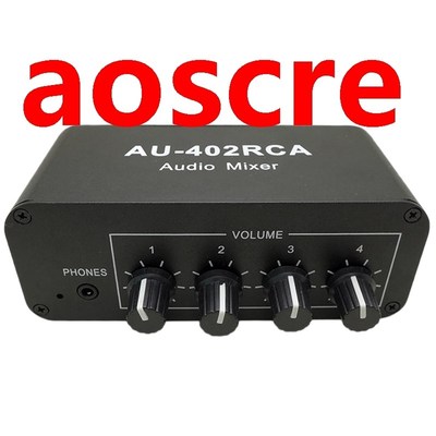 Multi-Source RCA Mixer Stereo o Reverberator o Switch Switch