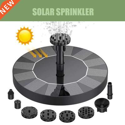 Mini Solar Water Fountain Pool Waterfall Fountain Garden De