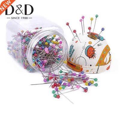 500pcs Sewing Pins 36mm Head Pins Quilting Pins in Plastic S