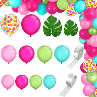 142pcs Balloons Kit Latex Confetti Balloons For Kids Birthda
