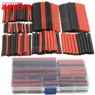New 150Pcs 21 Polyolefin Heat Shrink Tubing Tube Sleeving W