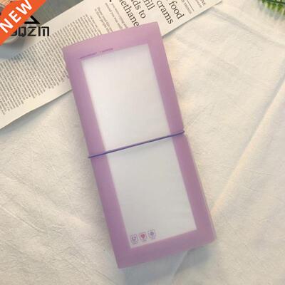 Macaron Color Scrapbooking Storage Page Card Note Holder Wit