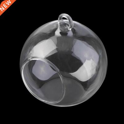 Glass Vase Holder Hanging Holder Crystal Terrium Container