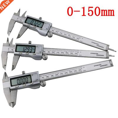 Metal 6-Inch 150mm Electronic Vernier Caliper Micrometer Mea