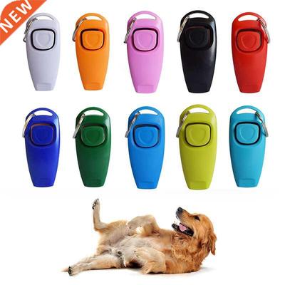 2 In 1 Pet Clicker Dog Training Whistle Answer Card Pet Dog