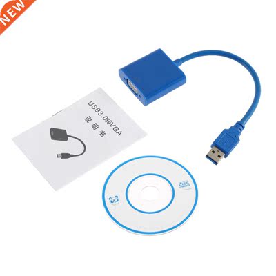 USB 3.0 to VGA Display Adapter Converter External Video Grap