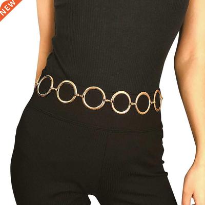 Ladies Geometric Long Belly Waist Chain Belt For Women Fash