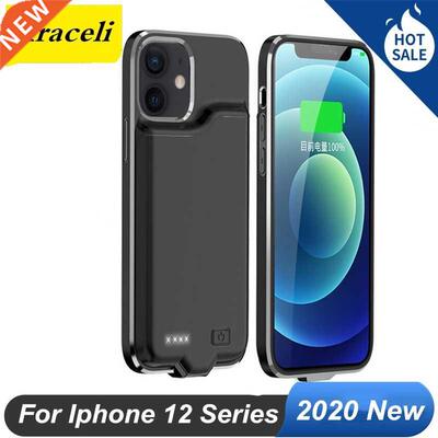 Araceli For iphone 12 Battery Case Thin Smart Charger Cover
