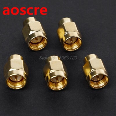 5pcs Gold plated 50 OHM RF Coaxial Matched Termination LOADS