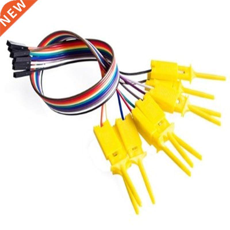 10 bulk= 100pcs test of the test hook clip. Logic analyzer_虎窝淘