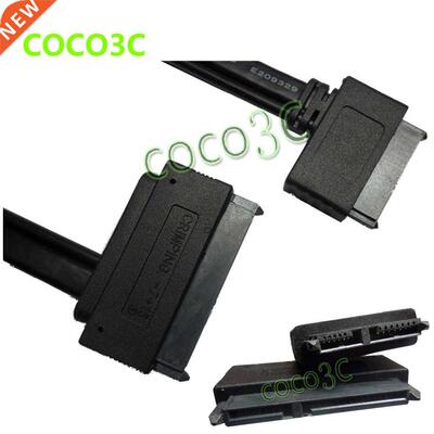 Free shipping 0.3m 6Gbps 22 pin SATA 3.0 female to 13 pin Sl