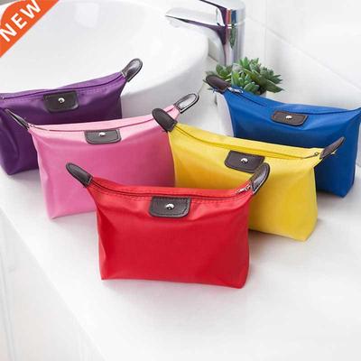 Foldable Women Travel Cosmetic Bag Mini Girl Makeup Bag Orga