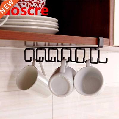 Kitchen Storage Rack Cupboard Hanging Hook Shelf Hanger Stor