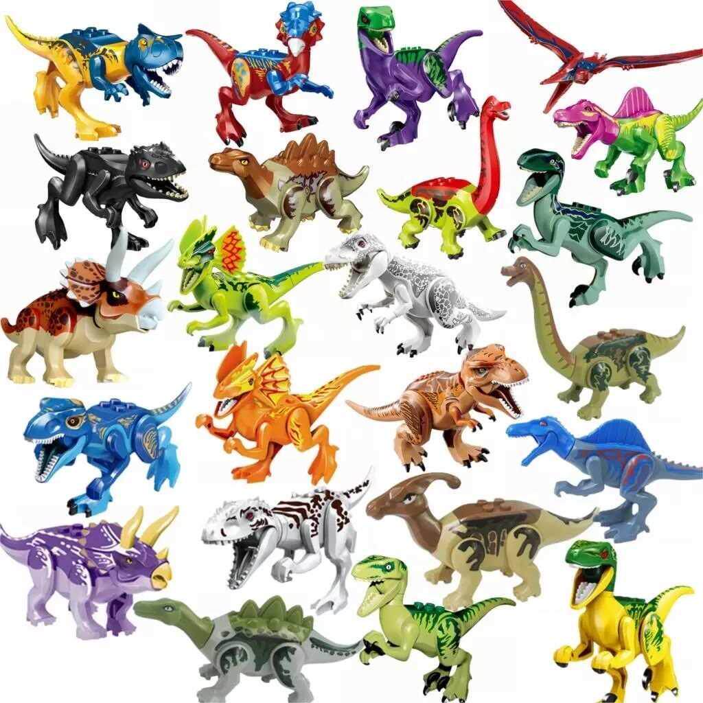 Locking locks Jurassic Dinosaurs Tyrannosaurus Rex Wyvern V_虎窝淘