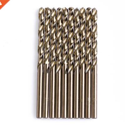 10Pcs 4mm M35 Triangle Shank HSS-Co Cobalt Twist Drill Spira