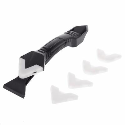 New DIY  In 1 Sealant Angle Scraper Silicone Trowel Grout C
