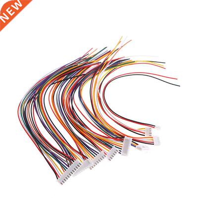10Pcs XH2.54MM Wire Cable Connector 2/3/4/5/6/7/8/9/10Pin Fe