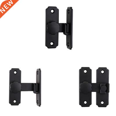 Latch Hasp Stainless Steel Hardware Buckle Home Durable Blac