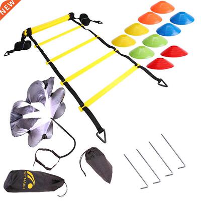 Speed Footaball Agility Ladder Training Equipment Set with R