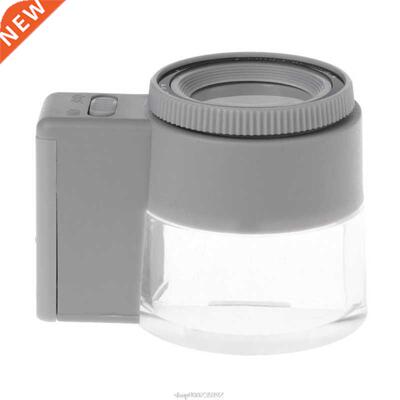 8X Adjustable Stand Bright Magnifier Glass With LED Light Sc