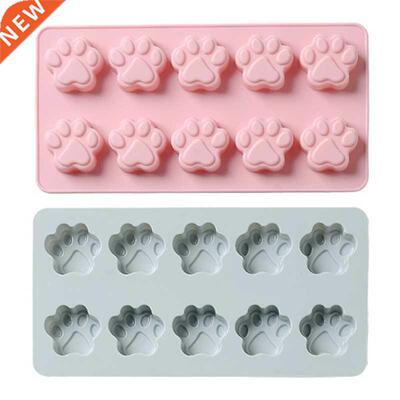 Lovely Paw Chocolate Mold 3D Fondant Mould Silicone  Cand