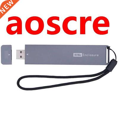 M2 SSD Case NVME Enclosure M.2 to USB TYPE-A 3.1 SSD Adapter