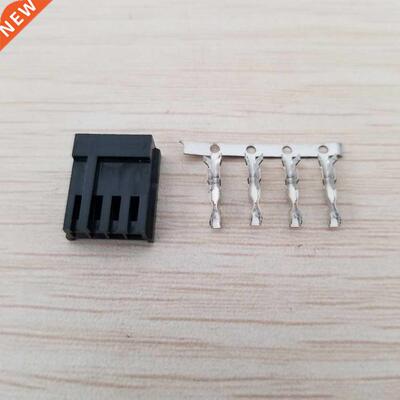 10 Set/lot Small 4Pin Floppy Power Small Black Plastic Shell