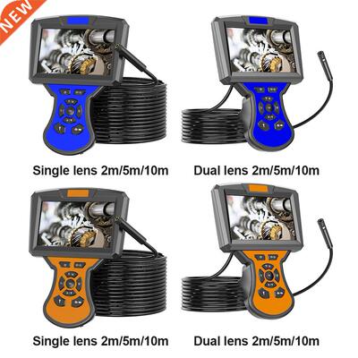 Handheld 8mm 5 inch IPS Screen 8 LED IP67 Waterproof Endosco