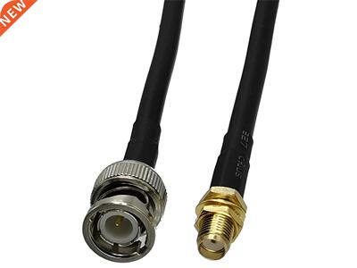 1pcs RG58 SMA Female Jack Nut Bulkhead to BNC Male Plug RF C