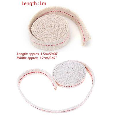 DIY Material 1/1.5M Strong Flat Cotton Wick Core For Kerosen