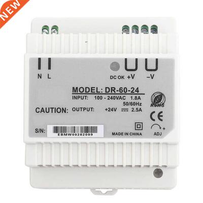 Din-Rail Power Supply DR-60-24 60W Single Output 24V Din-Rai
