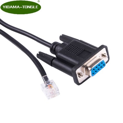 DB9 to rj11 rj12 rj45 lan network cable 6p4c 6p6c 8p8c rs232