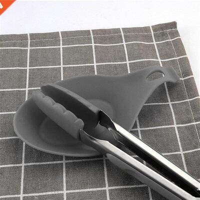 Multipurpose Silicone Spoon Rest Pad Kitchen Utensils Spatul