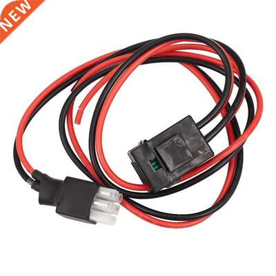 30A 1M Fuse 6 PIN Short Wave Power Supply Cord Cable For Yae