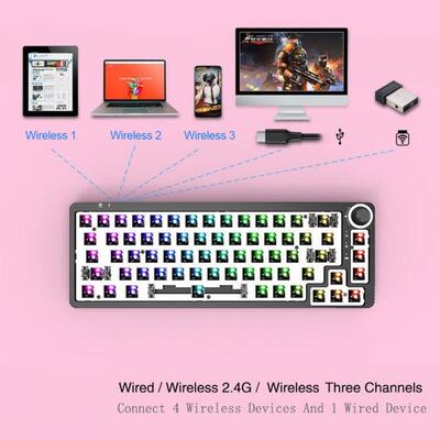 60 Percent NKRO  Mechanical Hotswap Keyboard Kits Ergonom