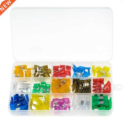 150PCS/Box Car Fuses 5A 7.5A 10A 15A 20A 25A 0A Amp Assortm