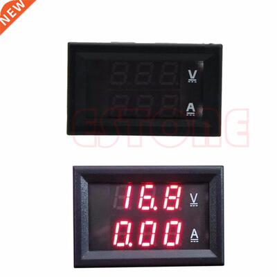 DC 100A 100V Red LED Voltmeter Ammeter Amp Volt Meter+Curren