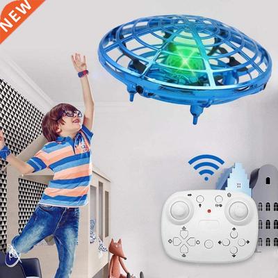 Mini RC UFO Drone With LED Light Gesture Sensing Quadcopter