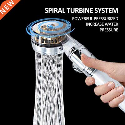 Shower Head High Pressure with Fan and Filter Water Pressure