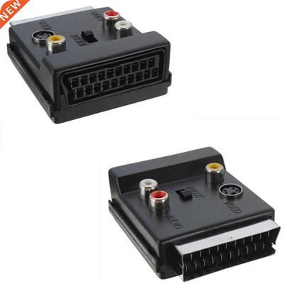 21p male female SCART Europe plug nto AV termnal swtchng