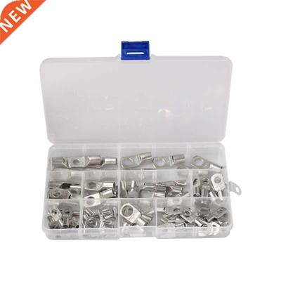 85PCS SC Tinned Copper Ring Lug Terminals Wire Connector 适